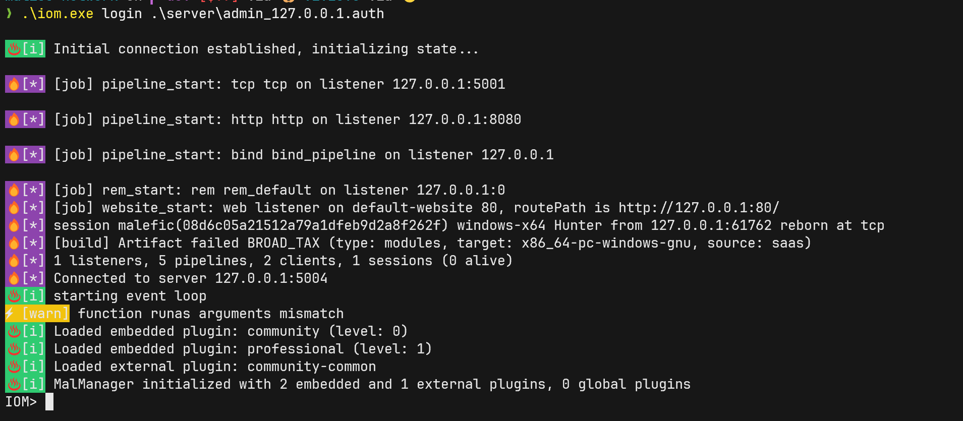 Internet of Malice · 快速上手 - ChainReactor Wiki